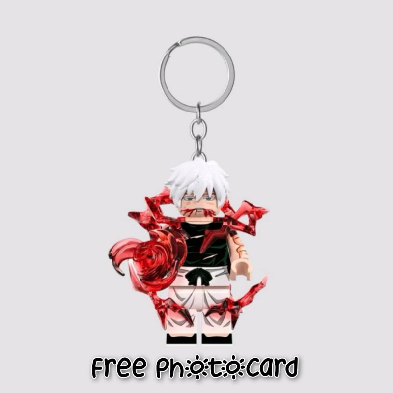 Jual Gantungan Kunci Lego Gojo Satoru Minifigure Keychain | Shopee ...