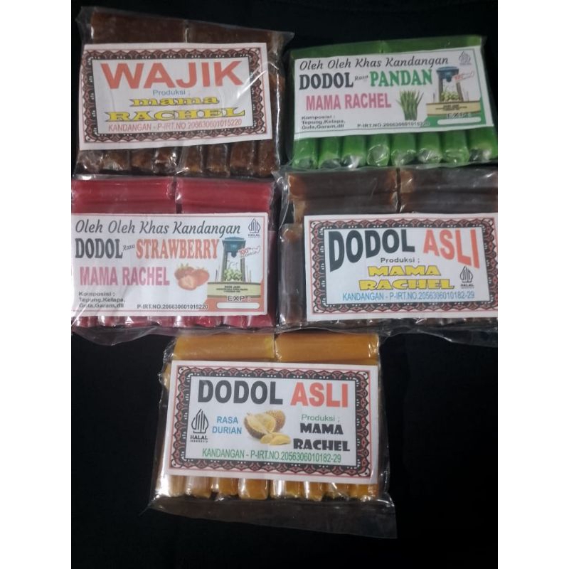 Jual Dodol Asli/Wajik/Aneka Rasa Mama Rachel Kandangan | Shopee Indonesia