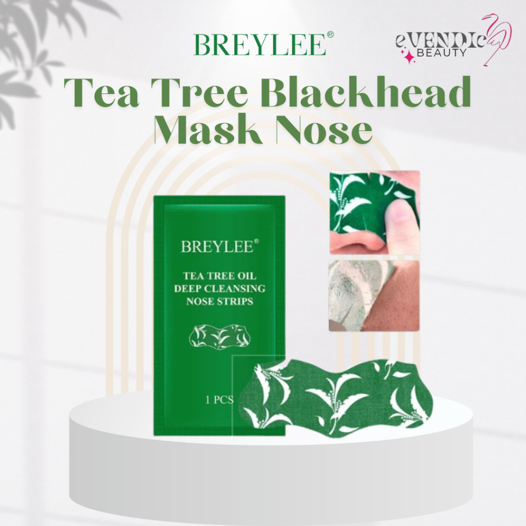 Jual BREYLEE Tea Tree Blackhead Mask Nose Strips - Masker Hidung ...