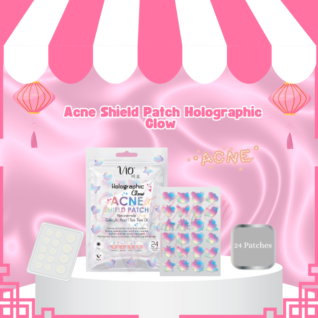 Jual Vio Acne Shield Patch Holographic Glow -24 Patches | BPOM | VIO ...