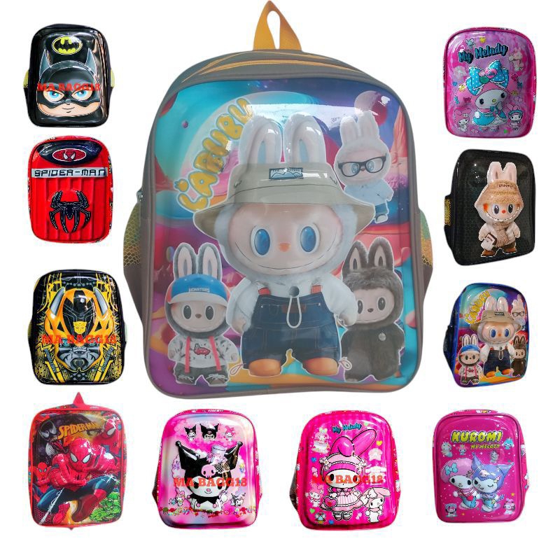 Jual TAS ANAK LAKI LAKI 3D TIMBUL BER LED PAUD model HAMBOS BANYAK GAMBAR COCOK UNTUK ANK 2 ...
