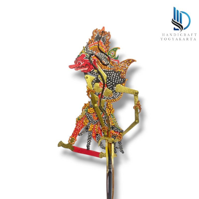 Jual Wayang kulit Kambing Dasamuka/Rahwana tinggi 17cm | Shopee Indonesia