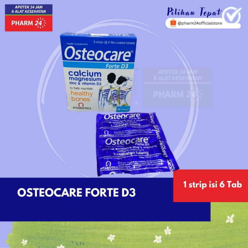 Jual Osteocare Forte D3 6 Tablet | Shopee Indonesia