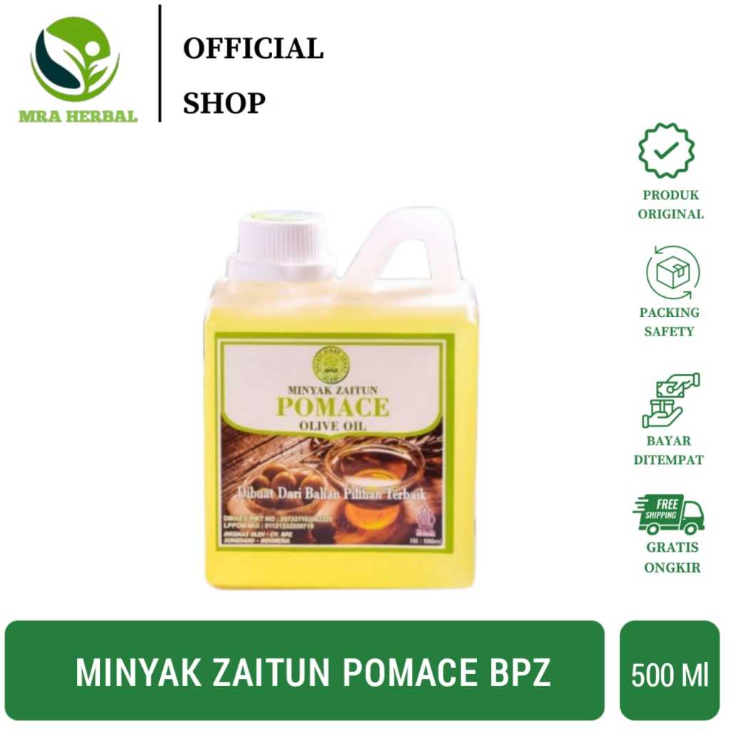 Jual Minyak Zaitun Pomace | Bpz Pomace Olive Oil | Minyak Zaitun Extra Virgin Evo 500 Ml ...