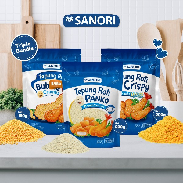 Jual Tepung Roti Crispy , Bubble , Panko SBC Sanori/tepung panir ...