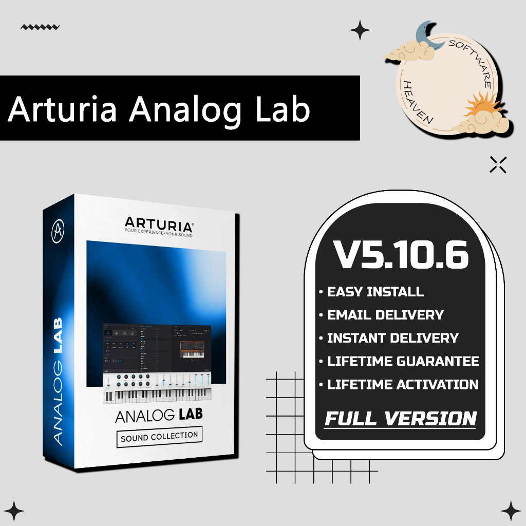Jual (Win/Mac) Arturia Analog Lab V Pro v5.10.6 Full Version (Versi Terbaru) | Shopee Indonesia