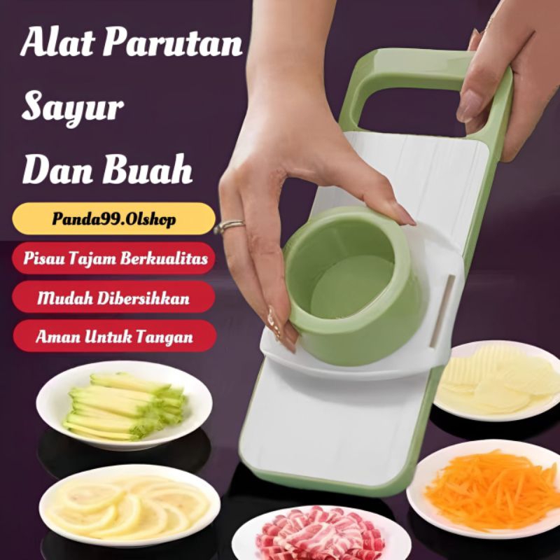 Jual Parutan Manual Sayur Dan Buah Vegetable Cutter Multifungsi Premium ...