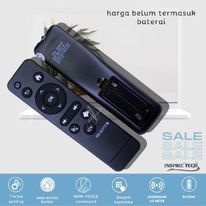 Jual REMOTE STB XL HOME AX512/AX810/AT01/I POLYTRON/ INDIBXi/ MOLA ...