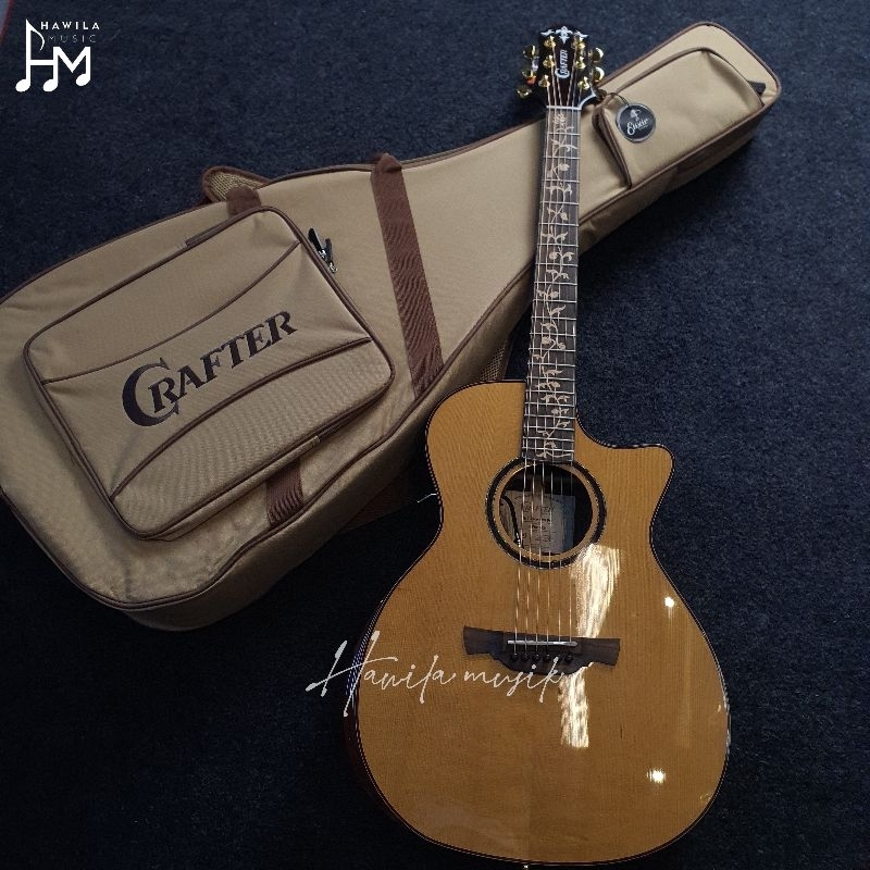 Jual Gitar Akustik Elektrik Crafter VL T 27 CE Pro Guitar Acoustic ...