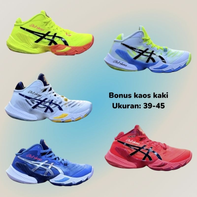 Jual Sepatu Voli Sepatu Volly Sepatu Olahraga Badminton Basket Volley ...