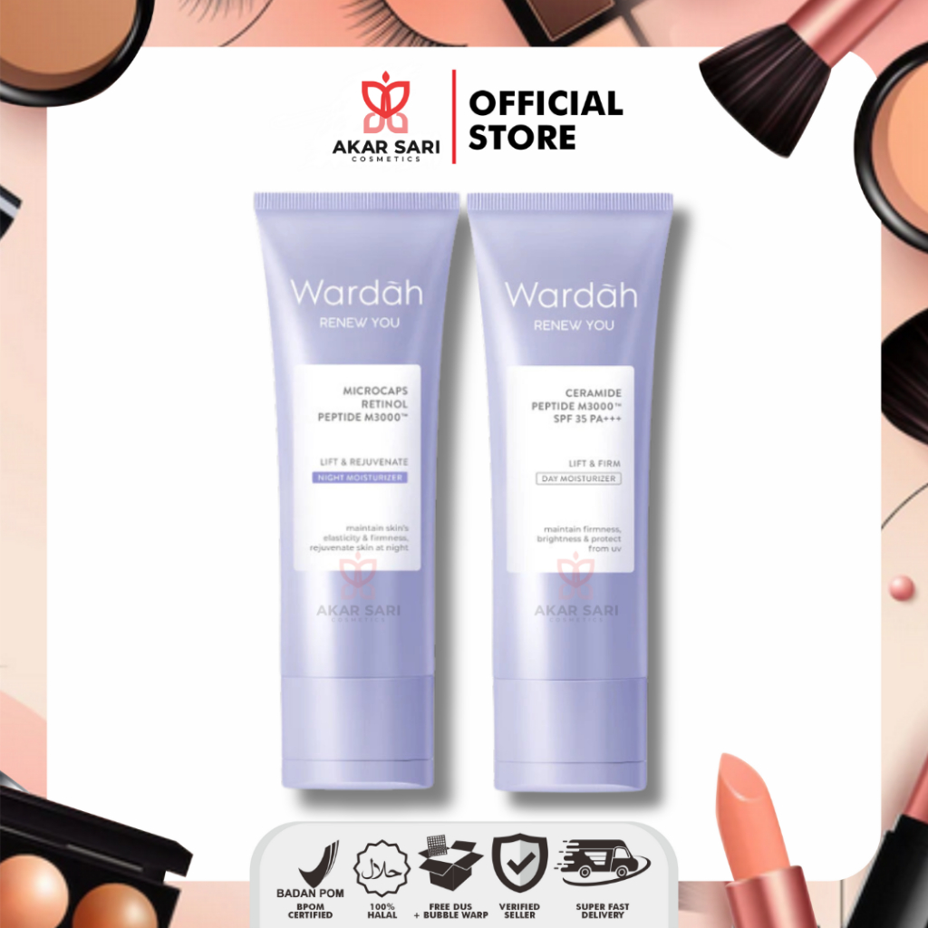 Jual WARDAH RENEW YOU CERAMIDE MATRIXYL™ 3000 LIFT & FIRM DAY ...