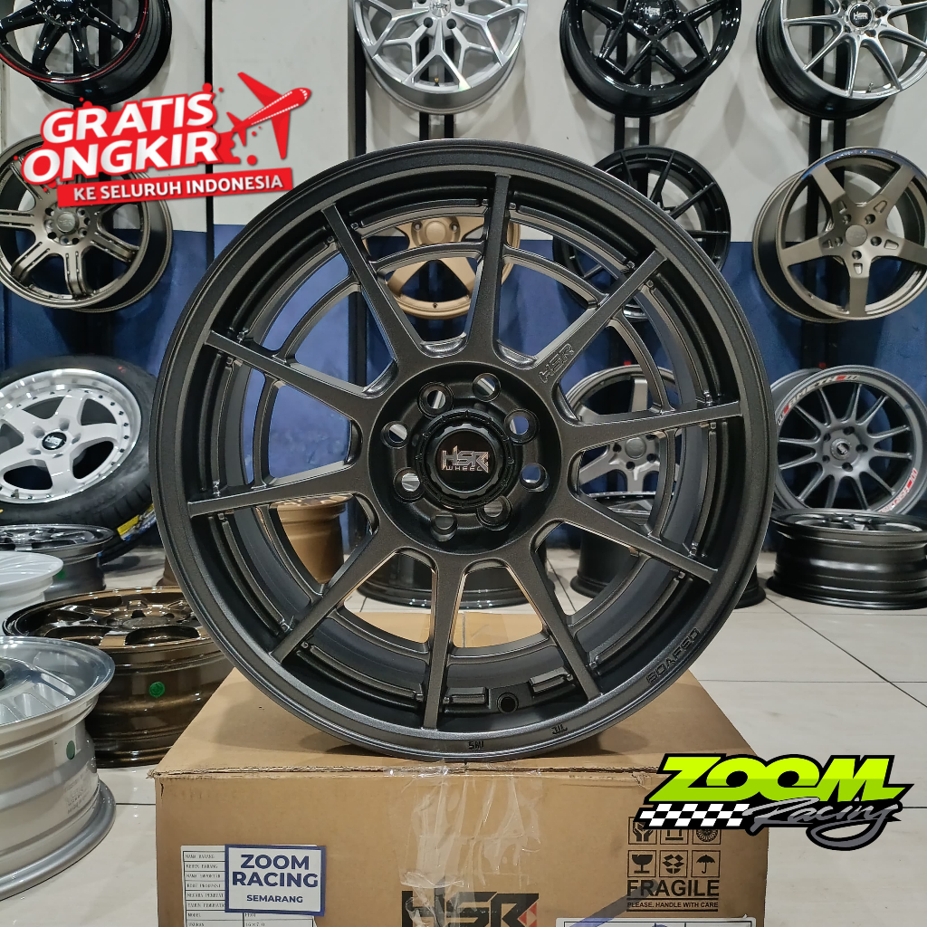 Jual Velg Mobil HSR Boafeo Ring 17 Untuk City, Vios, Yaris, Mobilio, Livina, Lancer, Swift ...