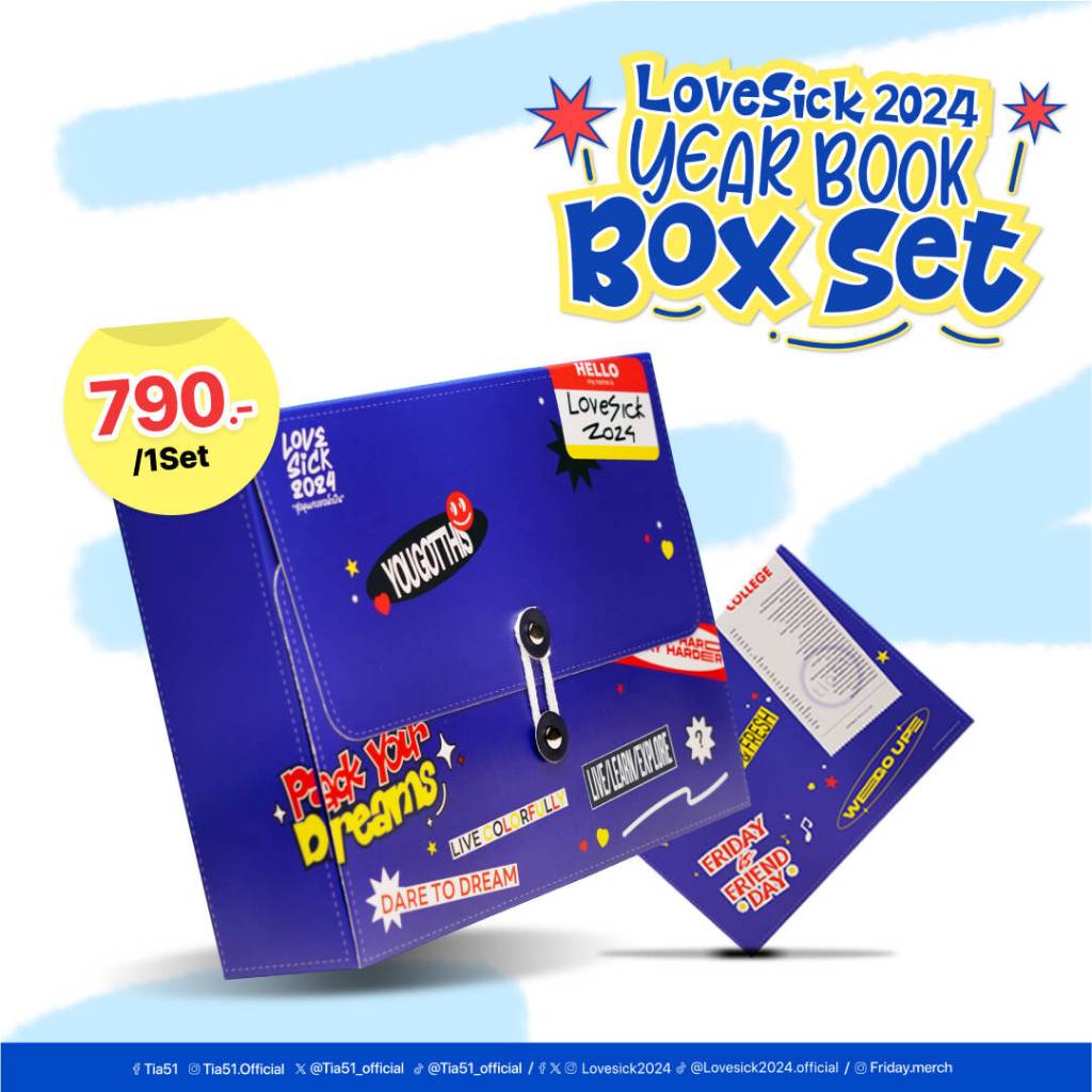 Jual LOVESICK 2024 YEAR BOOK BOX SET | Shopee Indonesia