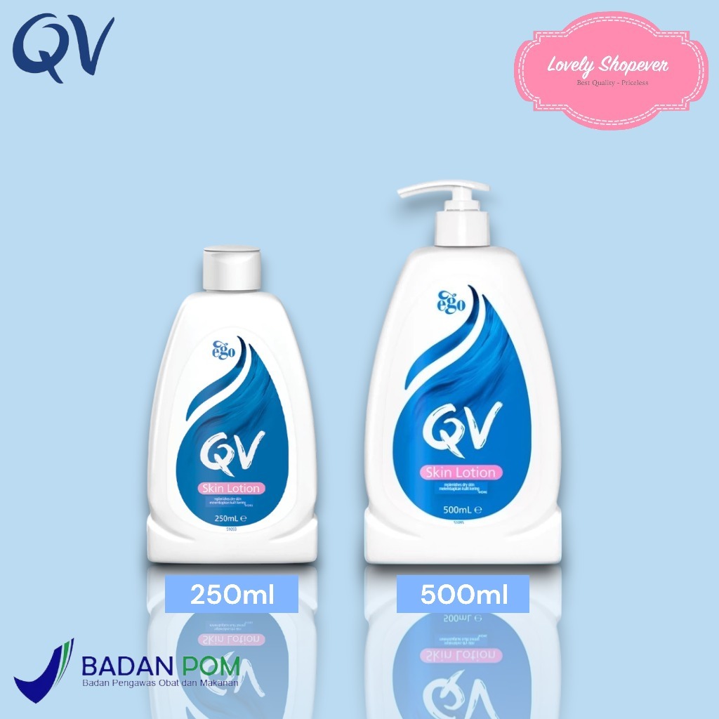 Jual QV Skin Lotion 250ml 250 ml 500 ml 500ml EGO BPOM | Shopee Indonesia