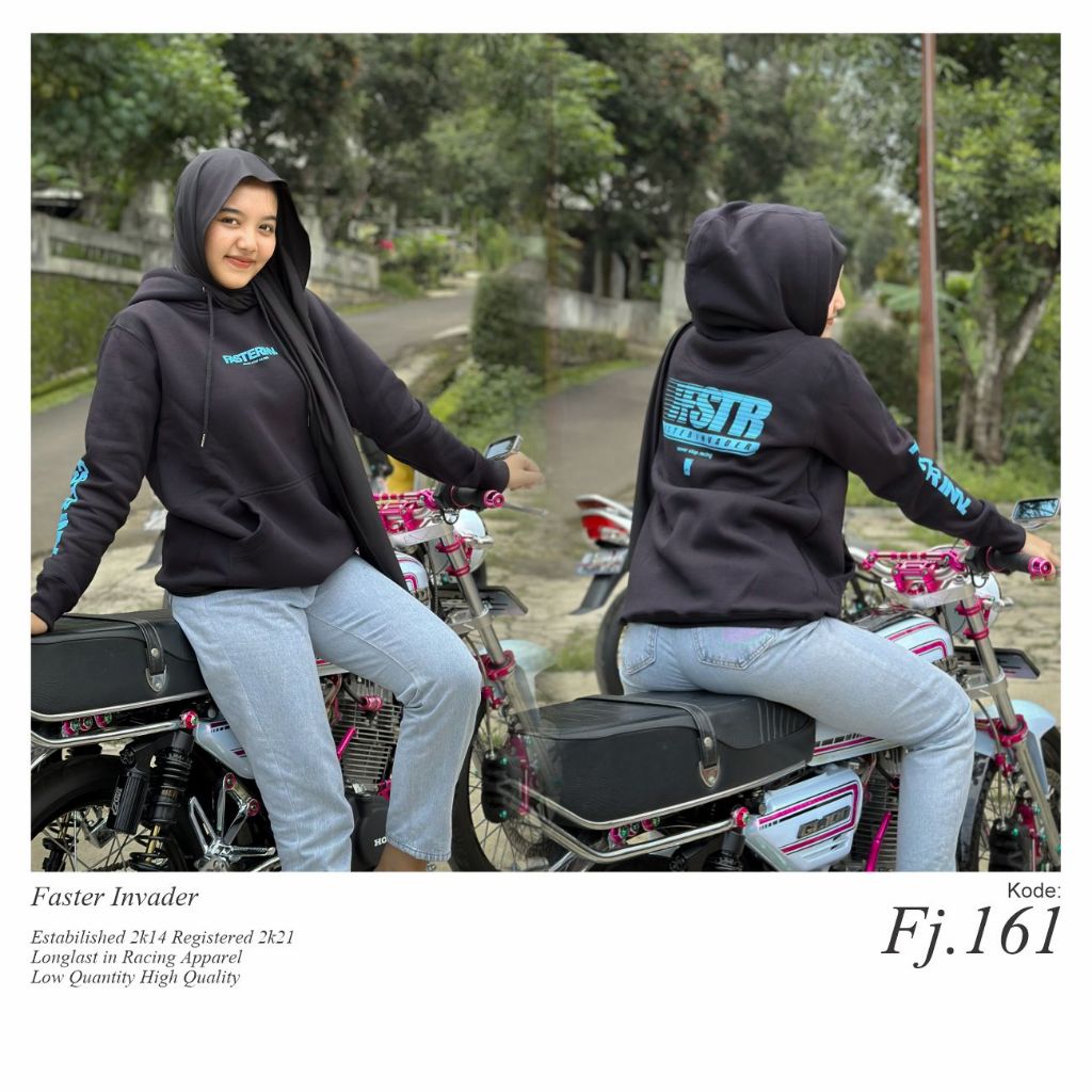 Jual Jaket Faster invader FJ 161 tosca | Shopee Indonesia