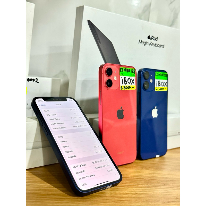 Jual 12 Mini 128GB Second iBOX | Shopee Indonesia