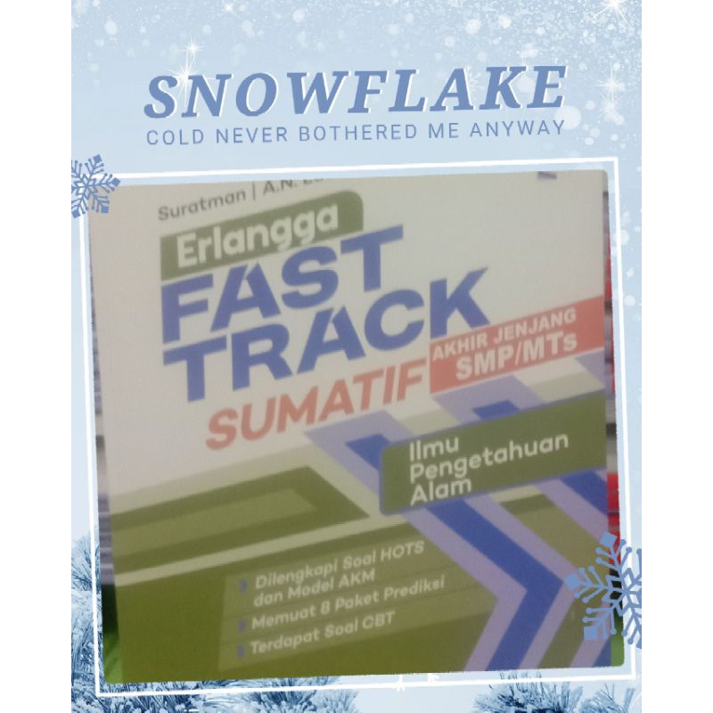 Jual FAST TRACK SUMATIF SMP/MTS AKHIR JENJANG ILMU PENGETAHUAN ALAM ...