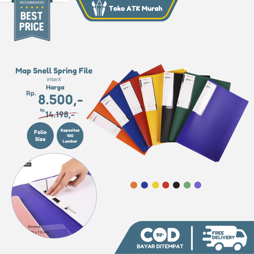 Jual Map Spring File / Snell Inter-X Folio | Shopee Indonesia