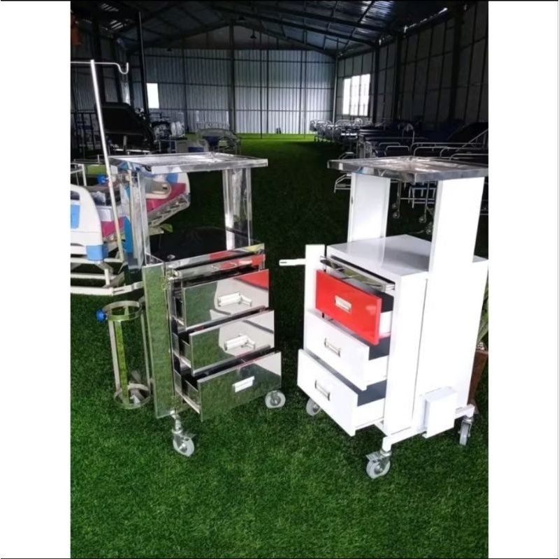 Jual Trolley Emergency IGD || Trolley Darurat UGD STAINLESS STEEL PC ...