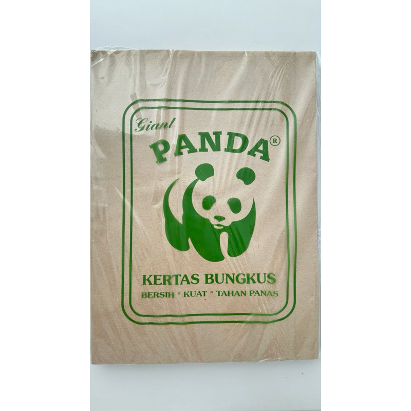 Jual Kertas Bungkus Nasi Cap Panda Ijo | Shopee Indonesia