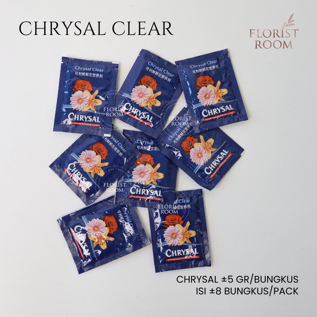 Jual Chrysal Clear - pengawet bunga - mawar - rose - flower ...