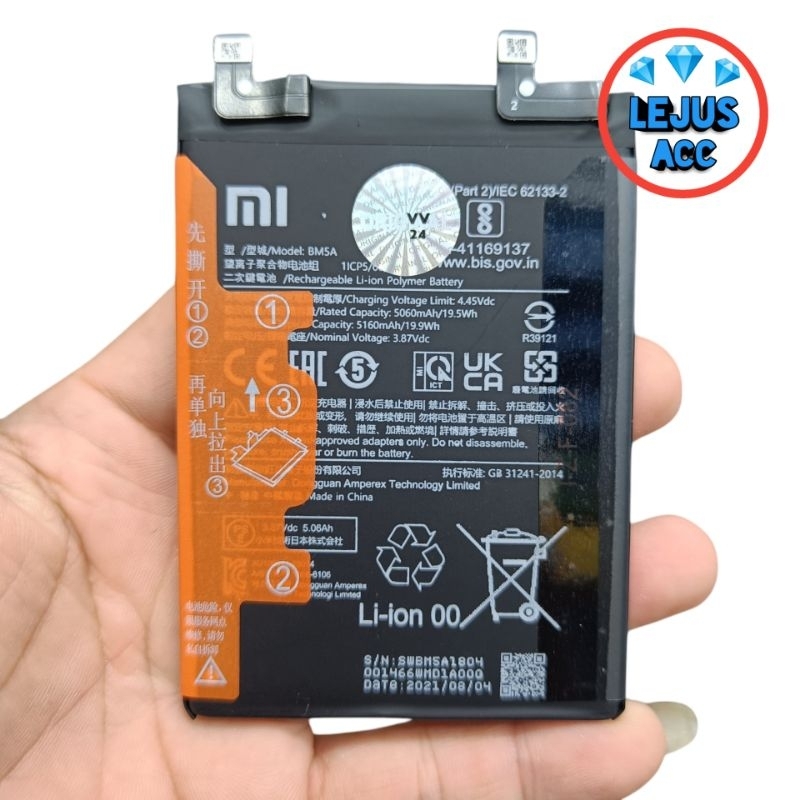Jual Baterai Batre Battery Xiaomi Mi 11i BM5A / BM 5A | Shopee Indonesia