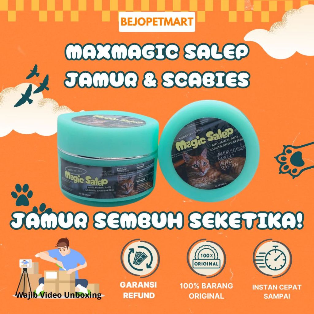 Jual MAX MAGIC SALEP JAMUR DAN SCABIES PADA HEWAN | Shopee Indonesia