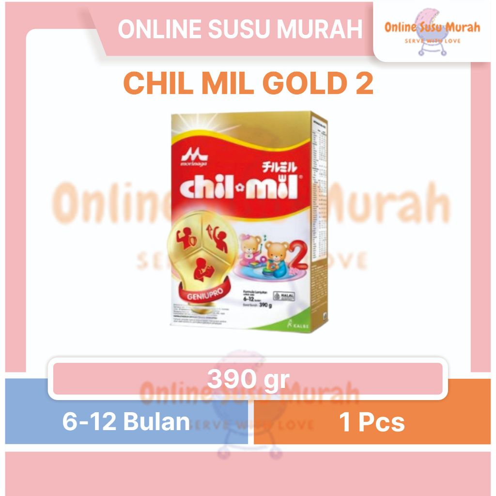 Jual (KEMASAN BARU ) MORINAGA CHILMIL REGULAR 390GR CHIL MIL GOLD 390 ...