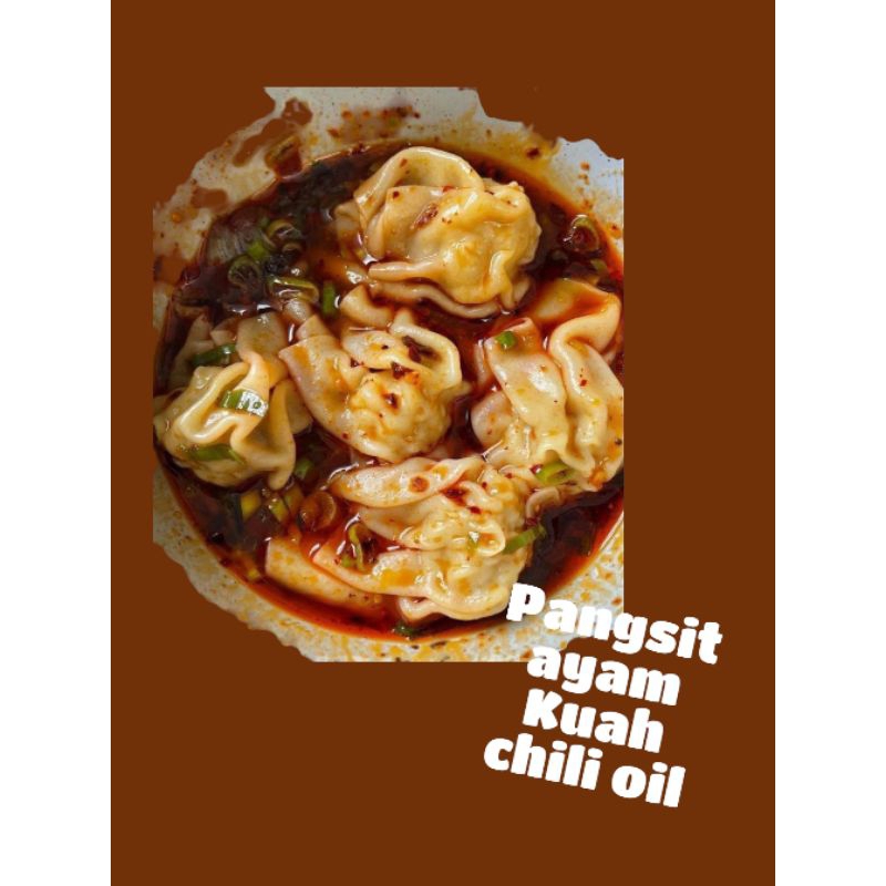 Jual Pangsit Ayam Kuah Chili Oil | Shopee Indonesia