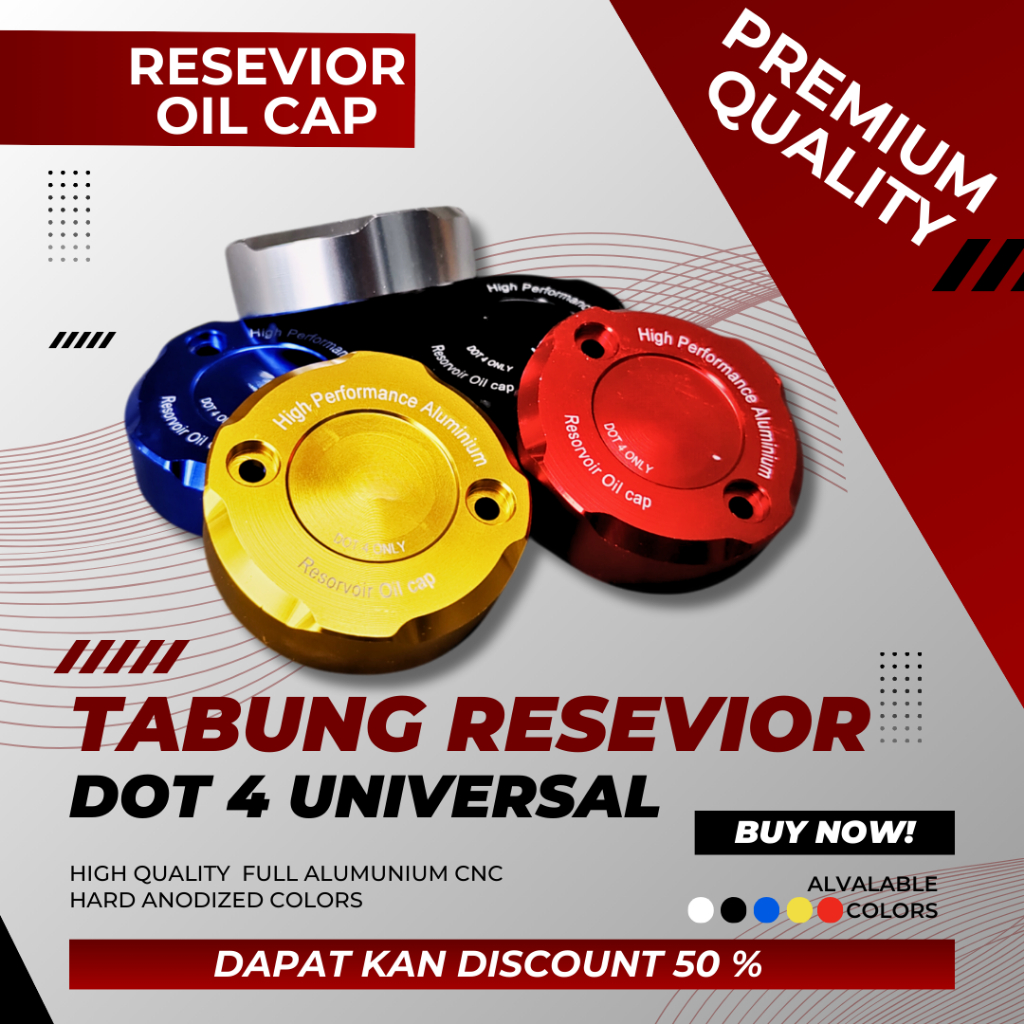 Jual TUTUP RESEVIOR OIL TUTUP TABUNG BIG TUTUP TABUNG REM RESEVIOR DOT ...