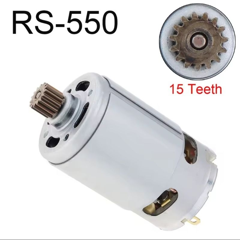 Jual Motor DC Dinamo DC Gear 15 Gigi 12Volt 16.8.Volt 21Volt 25Volt ...