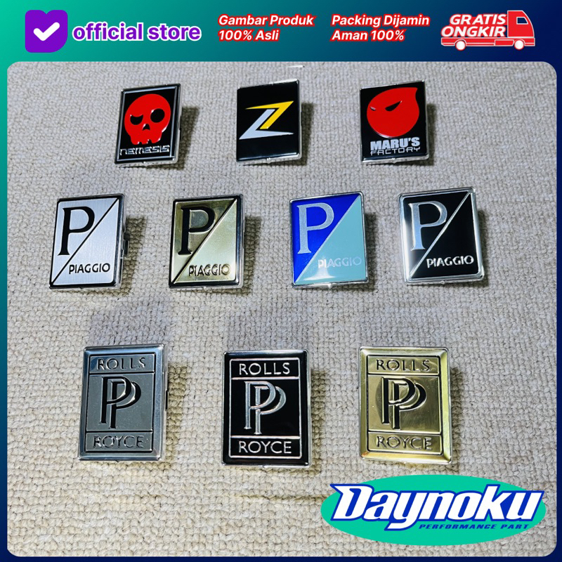 Jual Logo Emblem Dasi All Vespa Matic Sprint Primavera LX LXV S GTS GTV ...