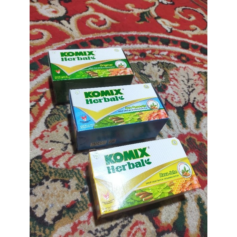 Jual 1KOTAK KOMIX HERBAL SACHET ( 6SACHET) | Shopee Indonesia