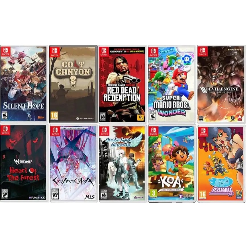 Jual Nintendo Switch SD Card Full Game Nintendo Switch Game - 128GB ...