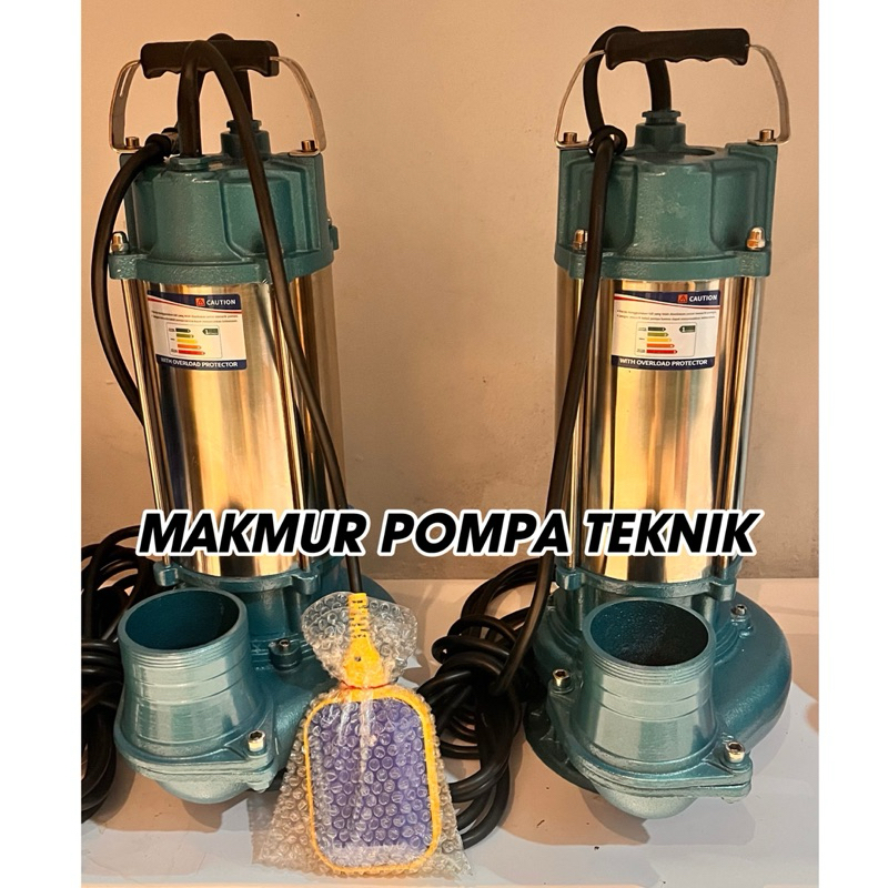 Jual Pompa Celup Air Kotor 3” Auto 1.5Kw 2HP 1Phase Pompa Celup air ...