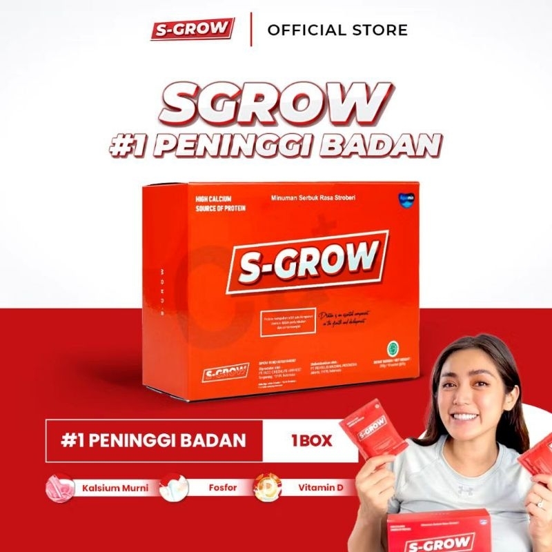 Jual [PROMO] S-GROW ORIGINAL 100% S-grow Susu Peninggi Badan Terbaik 1 ...