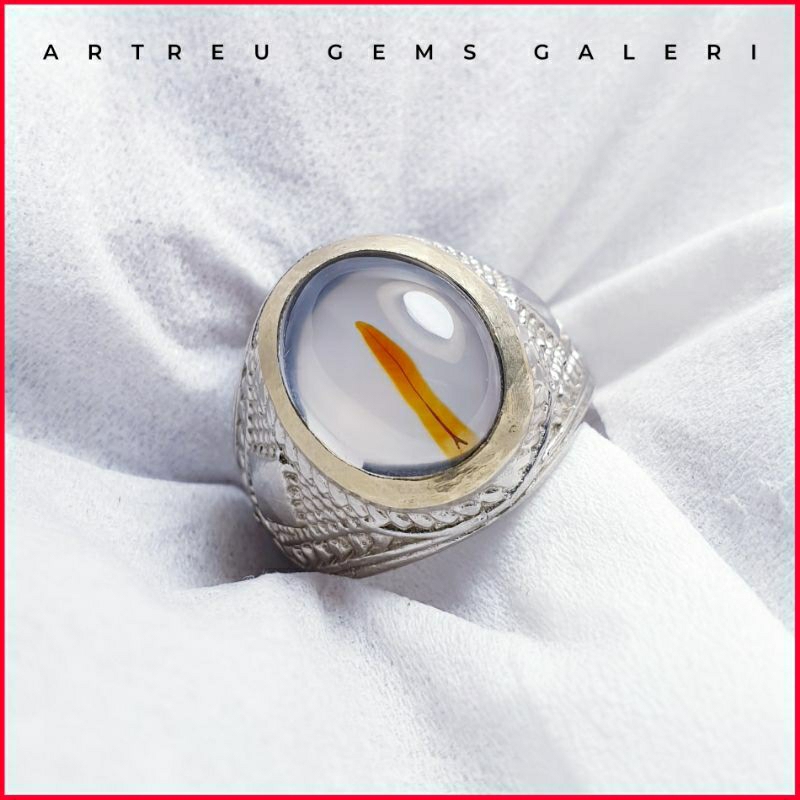 Jual Batu Susup Jarum Emas ( Lidah Api ) - Batu Sodo Lanang | COD Bisa ...