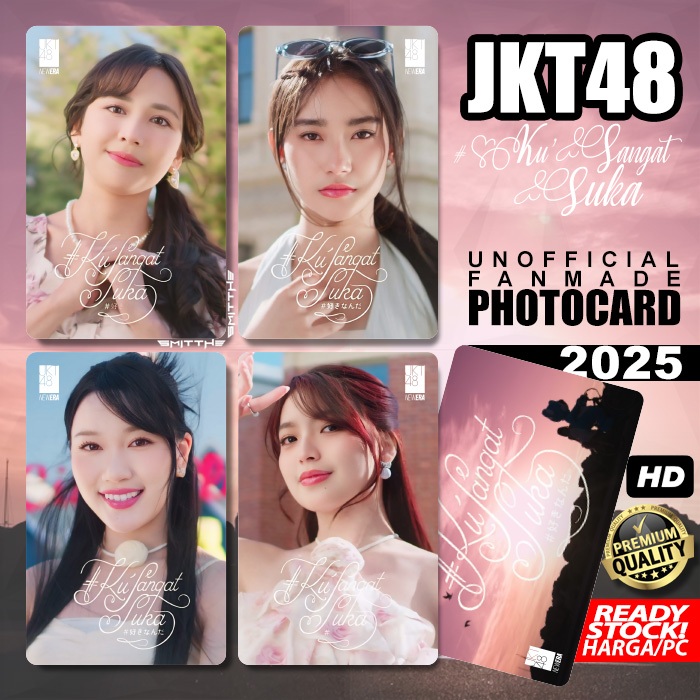 Jual Photocard JKT48 2025 #kusangatsuka Ku Sangat Suka Unofficial Kartu ...