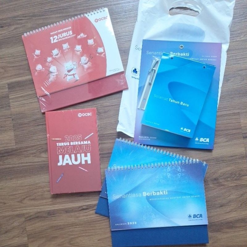 Jual KALENDER / AGENDA 2026 BANK BCA / OCBC / UOB etc (calendar ...