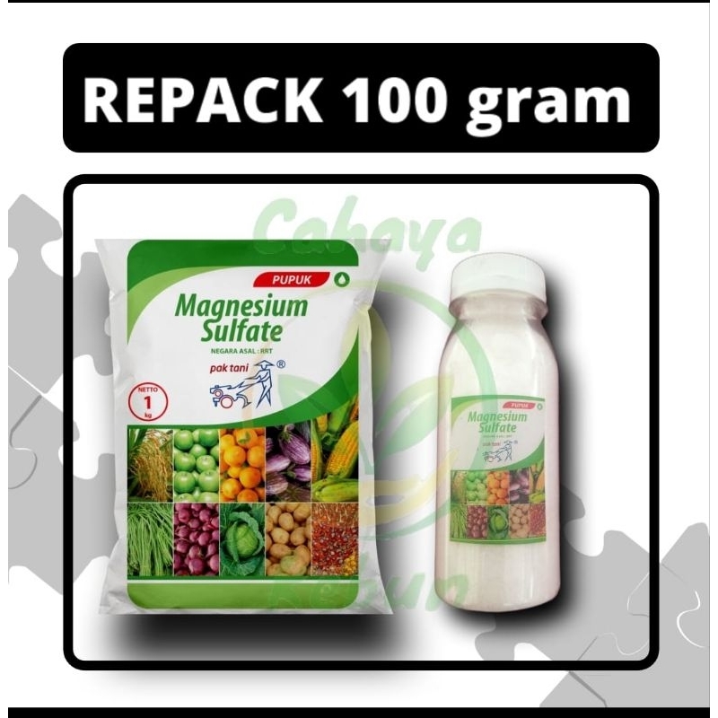 Jual PUPUK MGNESIUM SULFATE CAP PAK TANI KEMASAN 100 GRAM | Shopee Indonesia
