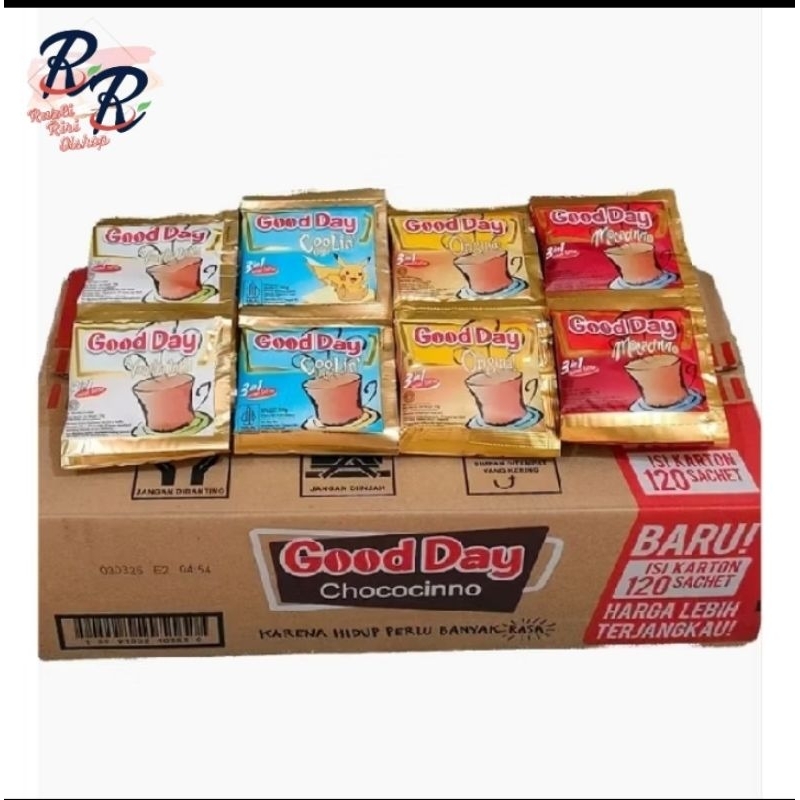 Jual GOOD DAY ALL VARIAN RASA 1 DUS 12 RENCENG 20gr (120 SACHET ...