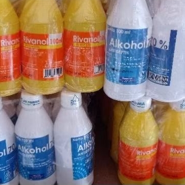 Jual Anti Septik Alkohol 70 % & Rivanol Afi Farma | Shopee Indonesia
