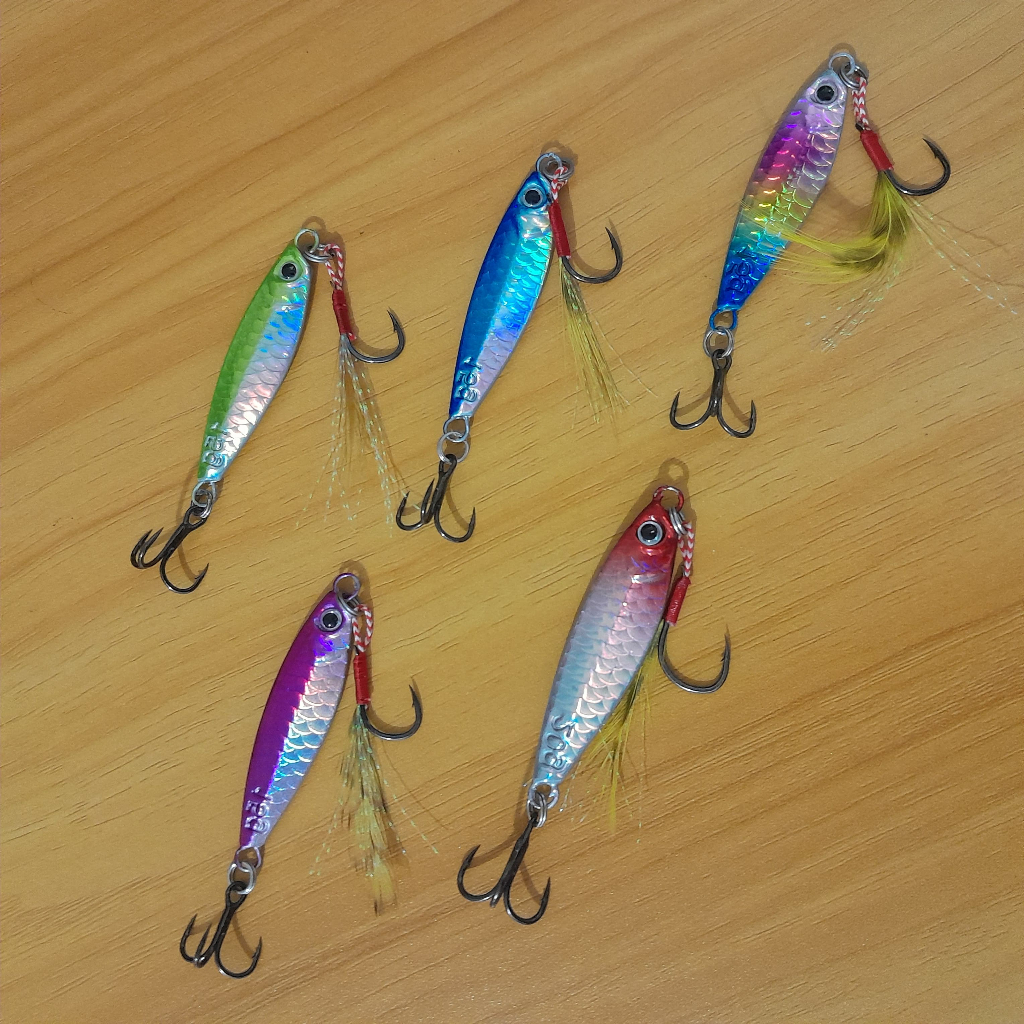 Jual Umpan Micro Jig + Assist Hook UL Strike Markiman Metal Jig 10gr 15gr 20gr Lure Pancing ...