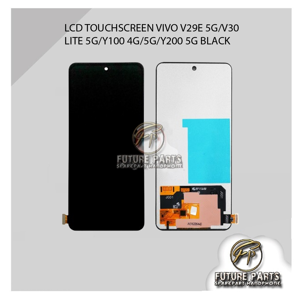 Jual LCD TOUCHSCREEN VIVO V29E 5G/V30 LITE 5G/Y100 4G/5G/Y200 5G BLACK | Shopee Indonesia