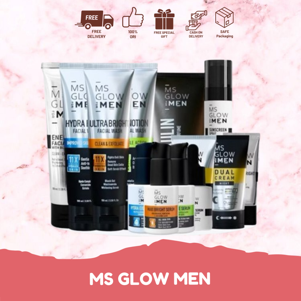 Jual MS GLOW MEN LENGKAP - MS GLOW FOR MEN NEW SERIES PACKAGE ...