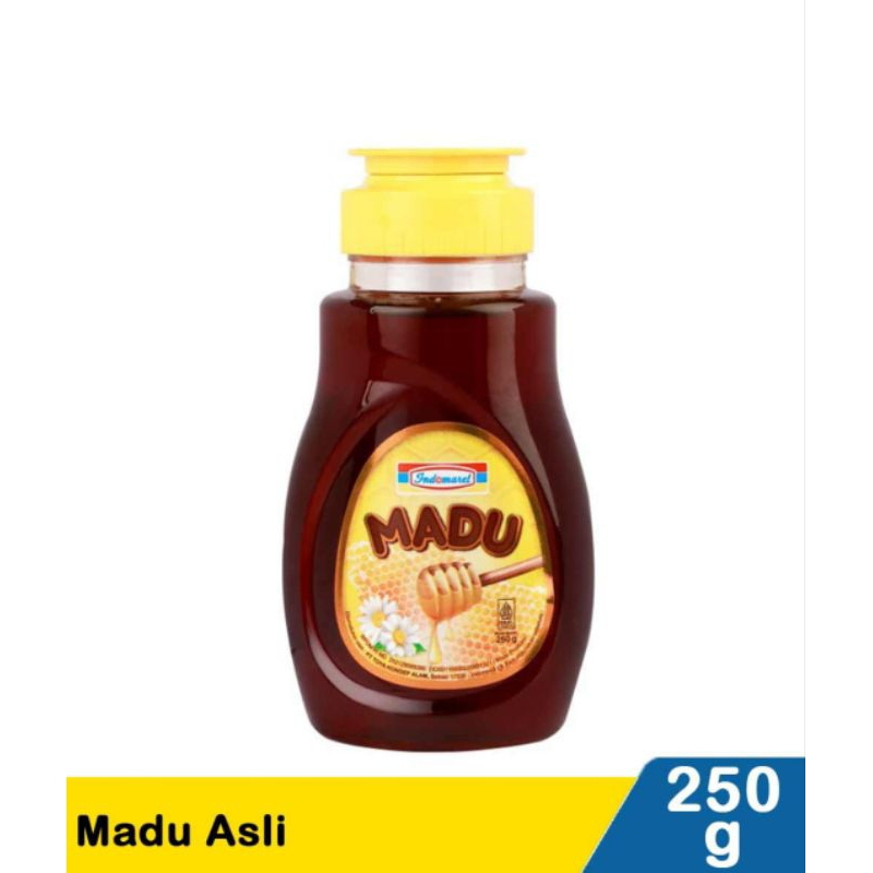 Jual Madu Asli 250gr Madu Murni 100% madu asli merk Indomaret | Shopee ...