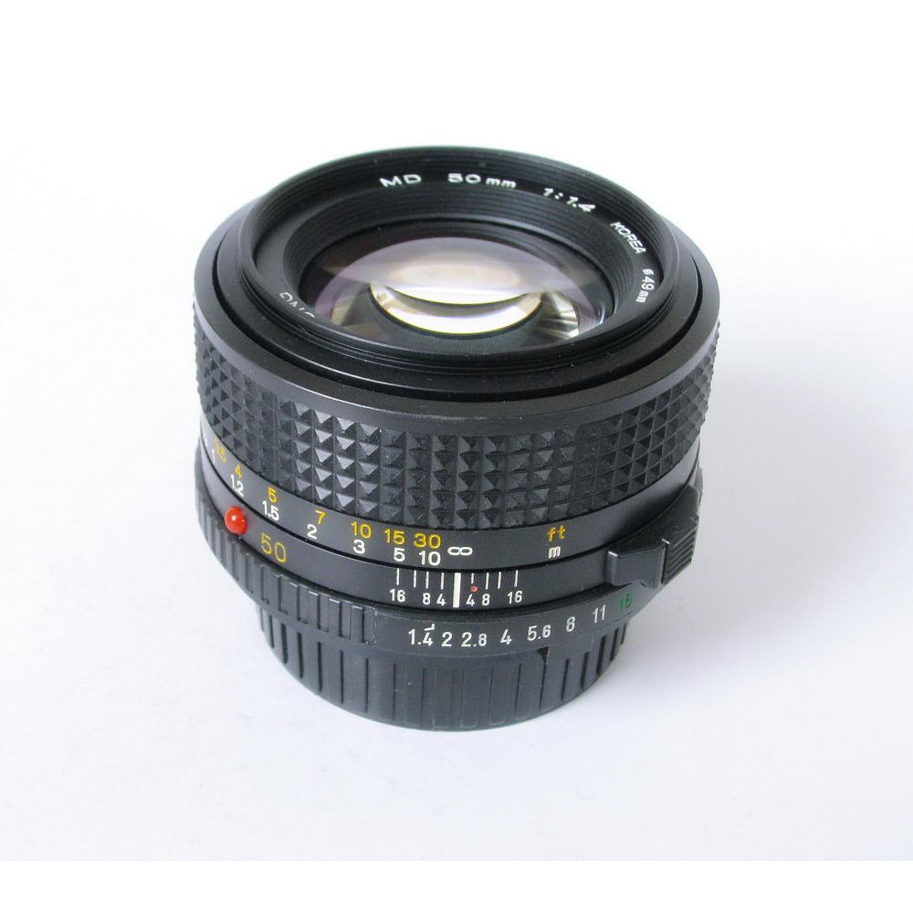 Jual SAMSUNG 50mm F1.4 MD mount Minolta RARE Tajam Bokeh Uniq Mirrorless No8043674 | Shopee ...