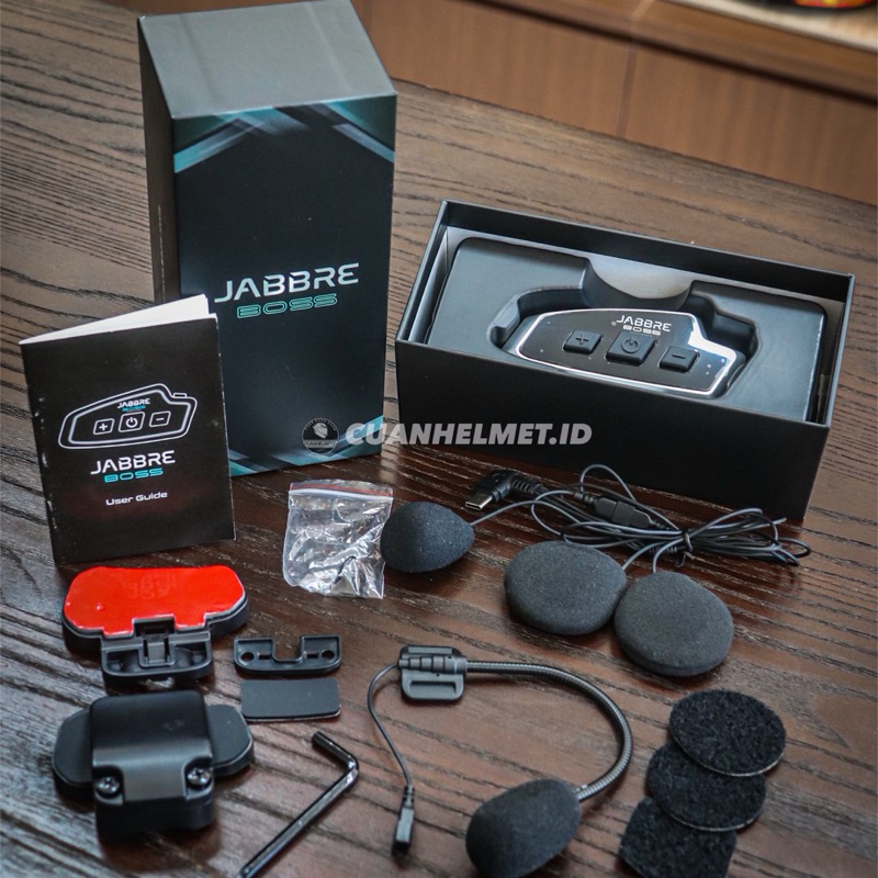 Jual Intercom Jabbre Boss Interkom Helm Mesh 16 Riders Intercom Touring ...