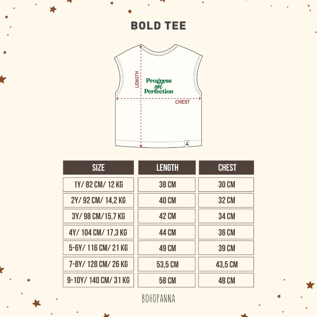 Jual BOHOPANNA - BOLD TEE - Kaos Anak - Kaos Singlet - Singlet | Shopee Indonesia