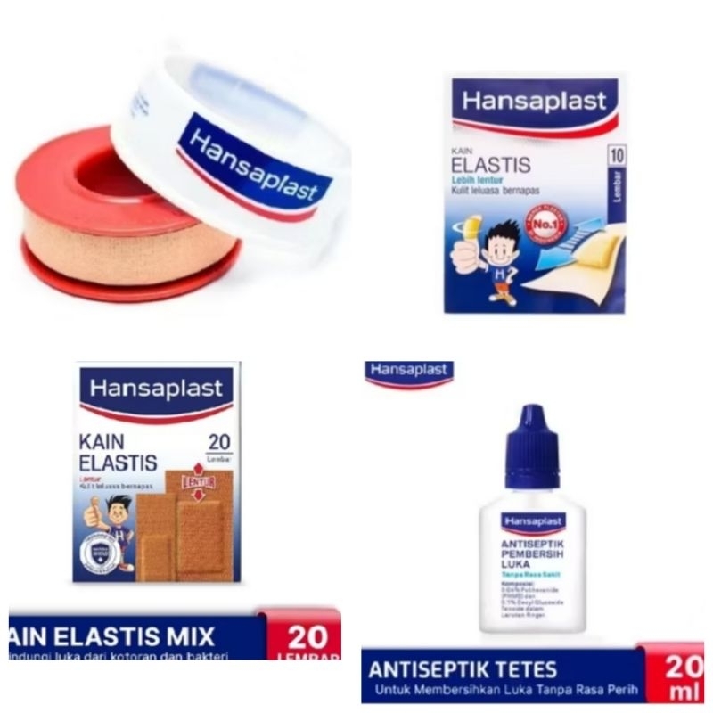 Jual Hansaplast Plester Kain Elastis 20 Lembar | Shopee Indonesia
